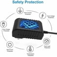 AC Adapter Charger Compatible with NSR-2124 Bayco Nightstick Under Hood ...