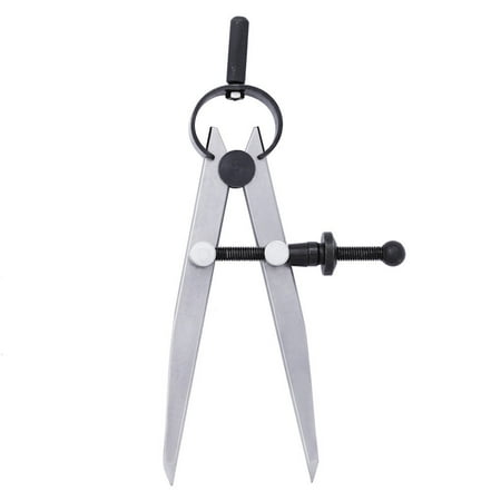 Carpenter's Compass, Adjustable Leather Compasses Locking Steel ...