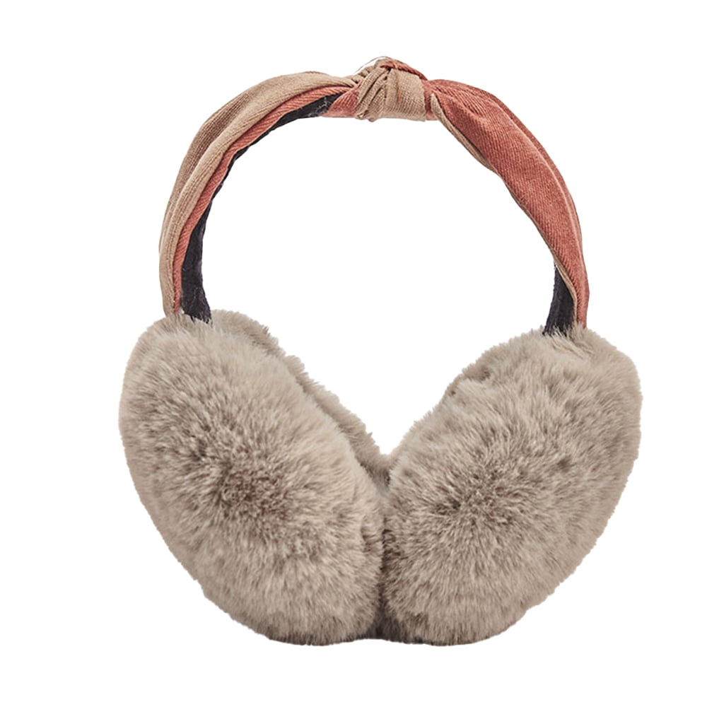 Winter warm outdoor earmuffs for girls and girls - Walmart.com