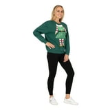 Jollidays Women's Elf Christmas Pullover Sweatshirt, Sizes S-XXL ...