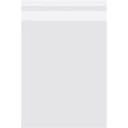 100 Count 9x12 Inch Clear Poly Bags for Packaging Clothing Shirts Self ...