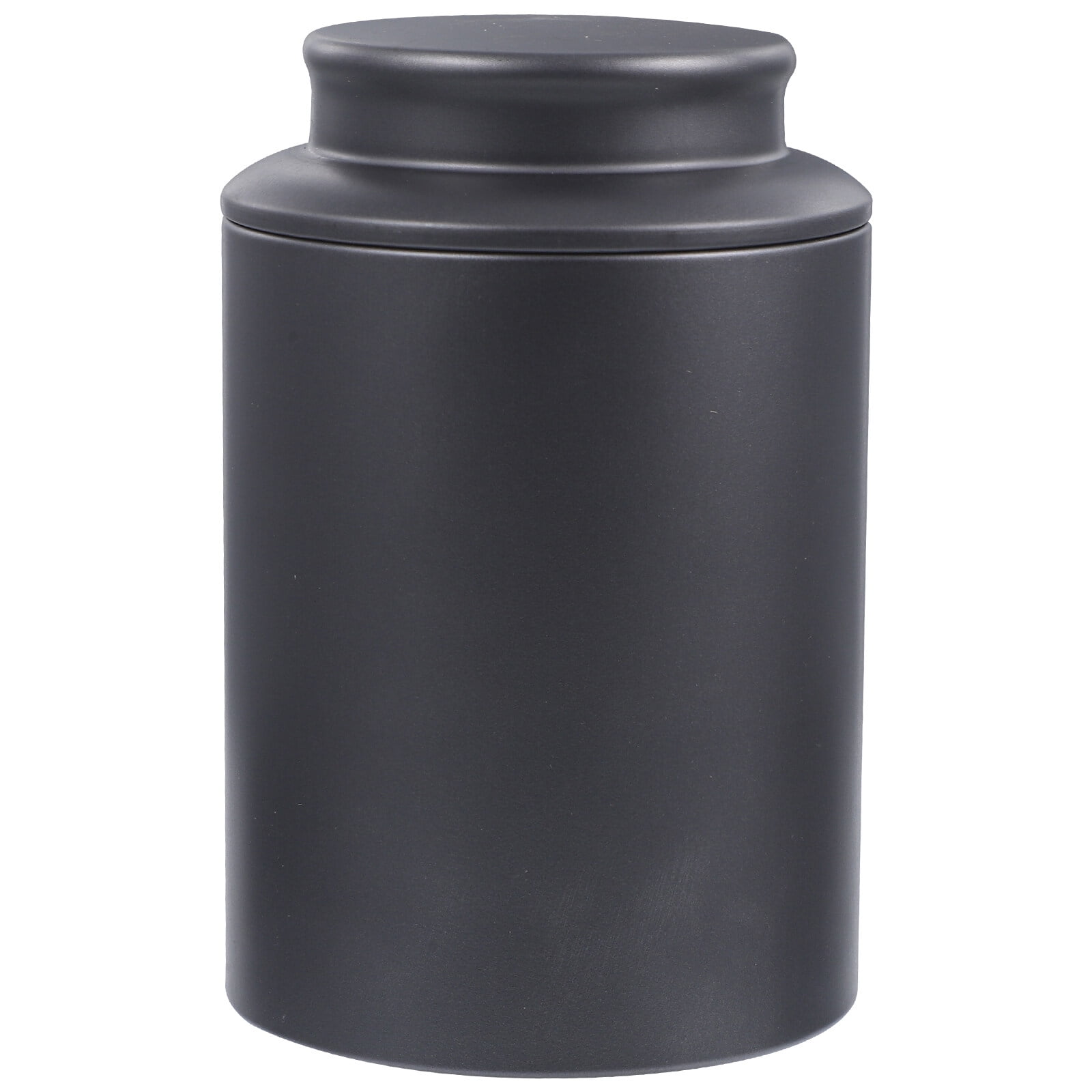 Tea Tin Canister with Airtight Lid Candy Tinplate Storage Metal Jar ...