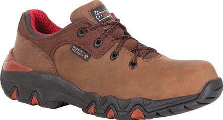 Rocky Work Shoes Mens 3" Bigfoot Waterproof Oxford Brown RKYK066 ...