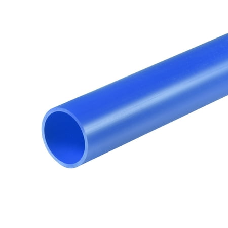 Uxcell 17.5mm ID x 20mm OD 3.3ft Blue PVC Pipe Rigid Water Pipe Drain ...