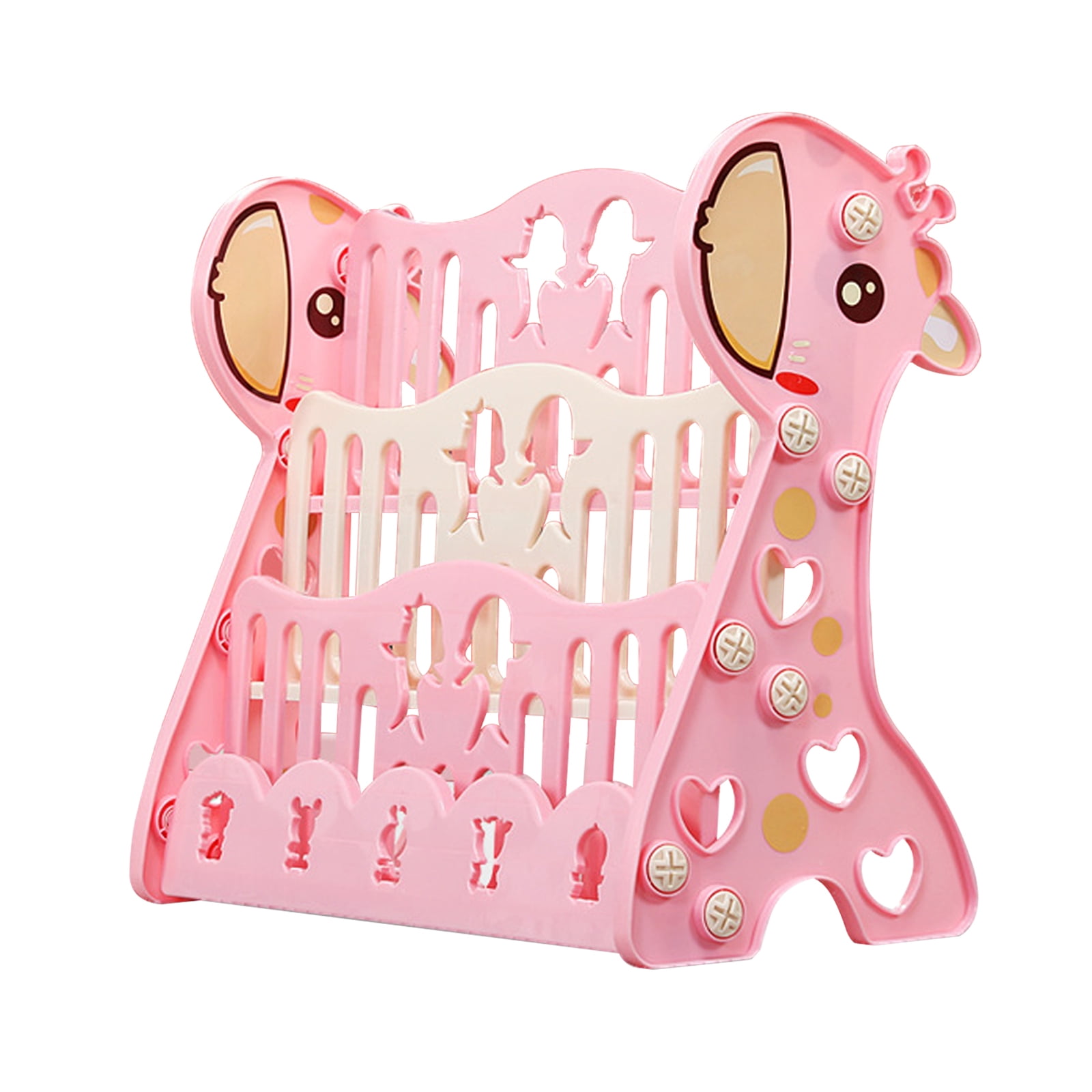 Children's Bookshelf Home School Children Boy Girl Bookshelf With Toy ...