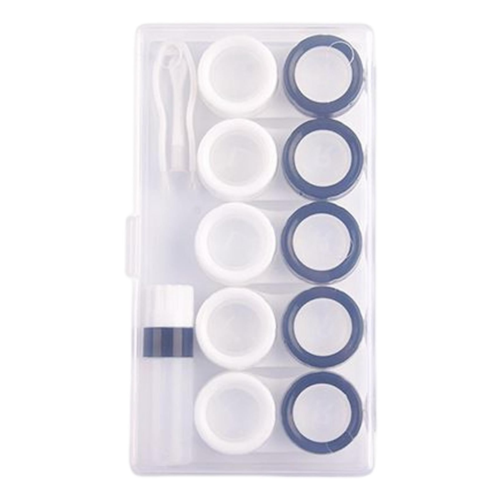 Travel 5 Pairs Case Container Eye Care for Women Men Covers - Walmart.com