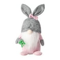ESULOMP Easter Bunny Ornaments Faceless Old Man Dwarf Plush Doll ...