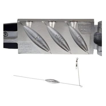 Do-It No-Roll Sinker Mold 1, 11/2, 2, 3oz 4cavity SPL - Walmart.com
