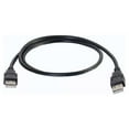 C2G 2m USB 2.0 A Male to A Male Cable - Black (6.6ft) - Walmart.com