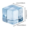 Btomtd Ice Cubes Fidget Toys with High Density Gel Filled, Calming ...