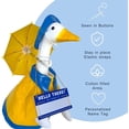 Holiday Porch Goose Clothing 23in Large White Goose Decor Outfit for ...
