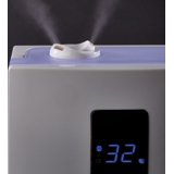 Lasko Quiet Ultrasonic Digital Warm and Cool Mist Humidifier, UH300 ...