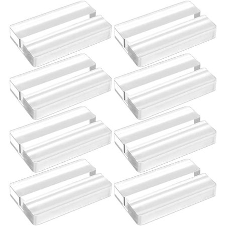 8pcs Business Cards Racks Clear Acrylic Business Card Holders ...