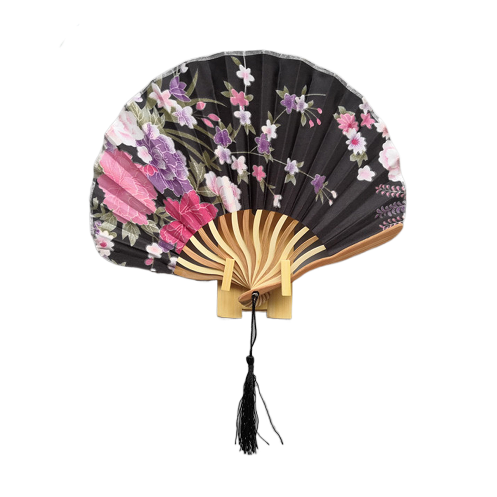 huanledash Shell Fan No Burr Non-breakable Festival Gift with Tassel ...