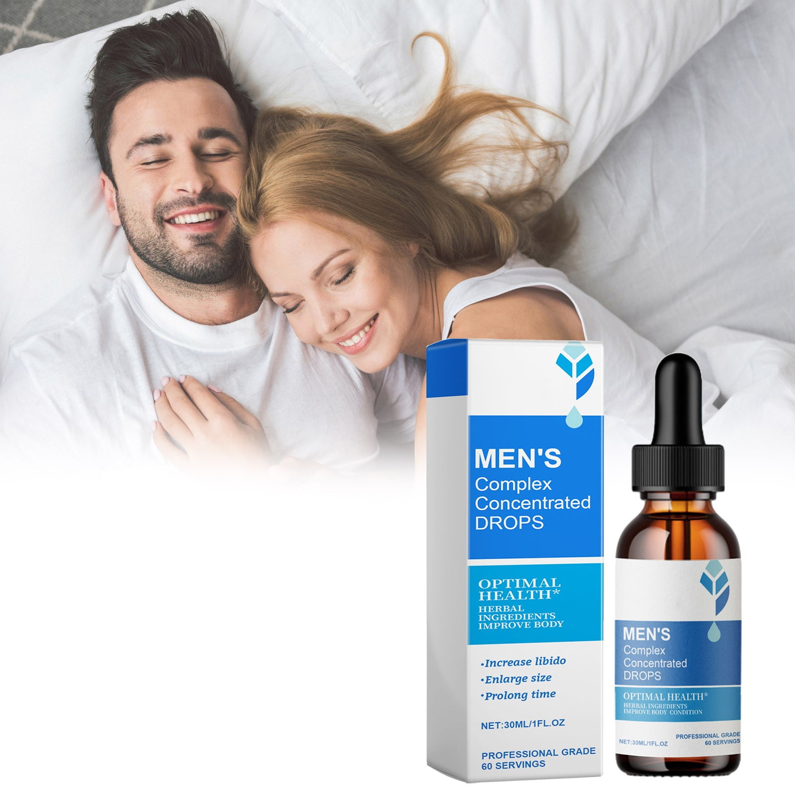 SDHJKSIN MEN's Concentrated DROPS Men's Enhanced Concentrated Drops ...