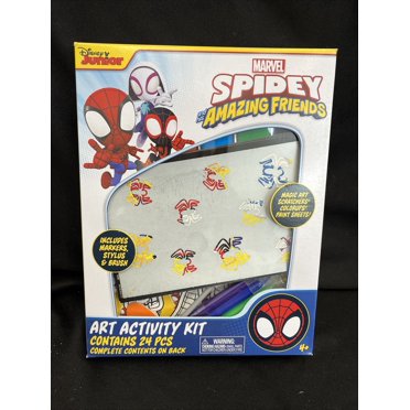 Marvel Spiderman World Of Art & Activity Kit with an Imagine Ink Book ...