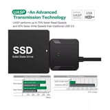 SATA to USB 3.0 Adapter, External Hard Drive Converter Cable for 2.5" 3 ...