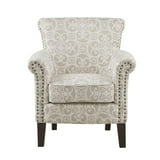Madison Park Brooke Tight Back Club Chair with Natural Finish MP100 ...