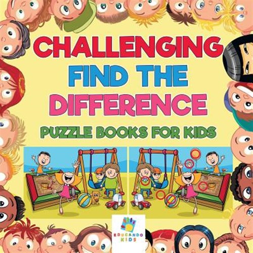 Pre-Owned Challenging Find the Difference Puzzle Books for Kids ...