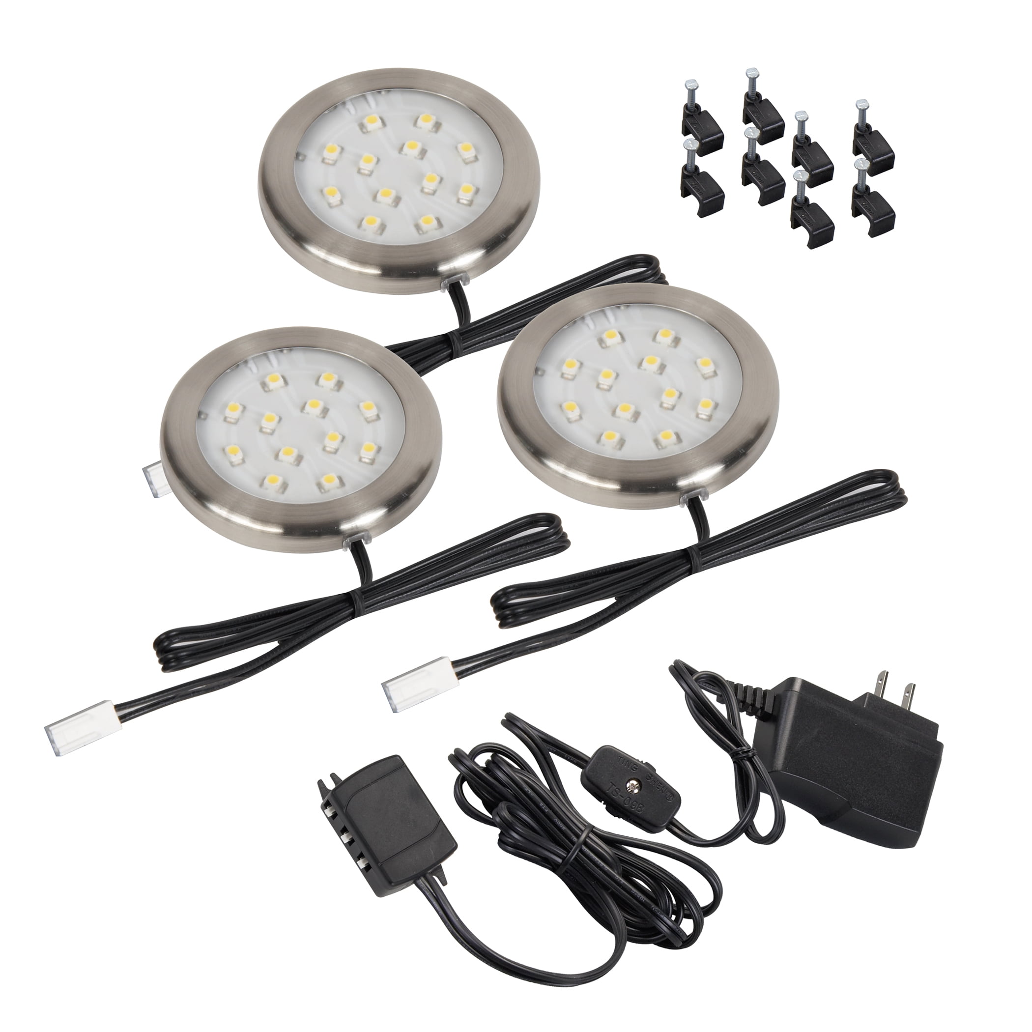 Westek LED Surface Mount Accent Lighting Kit 3 Pack 12V - Walmart.com