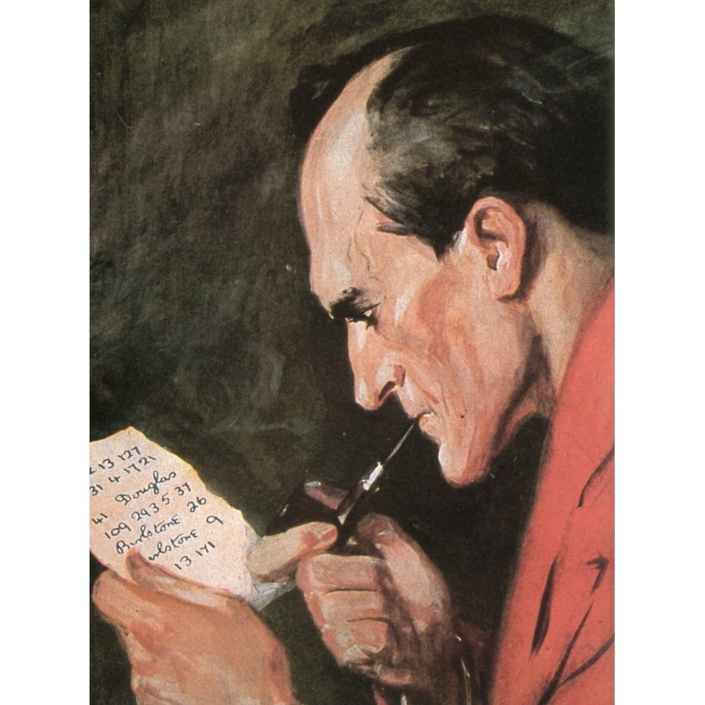 Sherlock Holmes. Nfrontispiece To The 'The Valley Of Fear ' In The ...