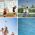iFCOW Heavy Duty Outdoor Volleyball Net, 32FTx3FT, Portable for Beach, Backyard, Pool ...