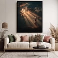Affixzi Crucifixion Wall Art, Christian Religious Poster, Spiritual ...