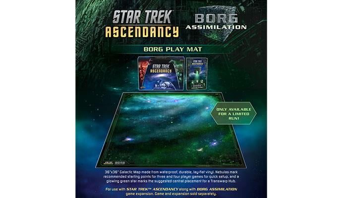Star Trek: Ascendancy Borg Play Mat - Walmart.com