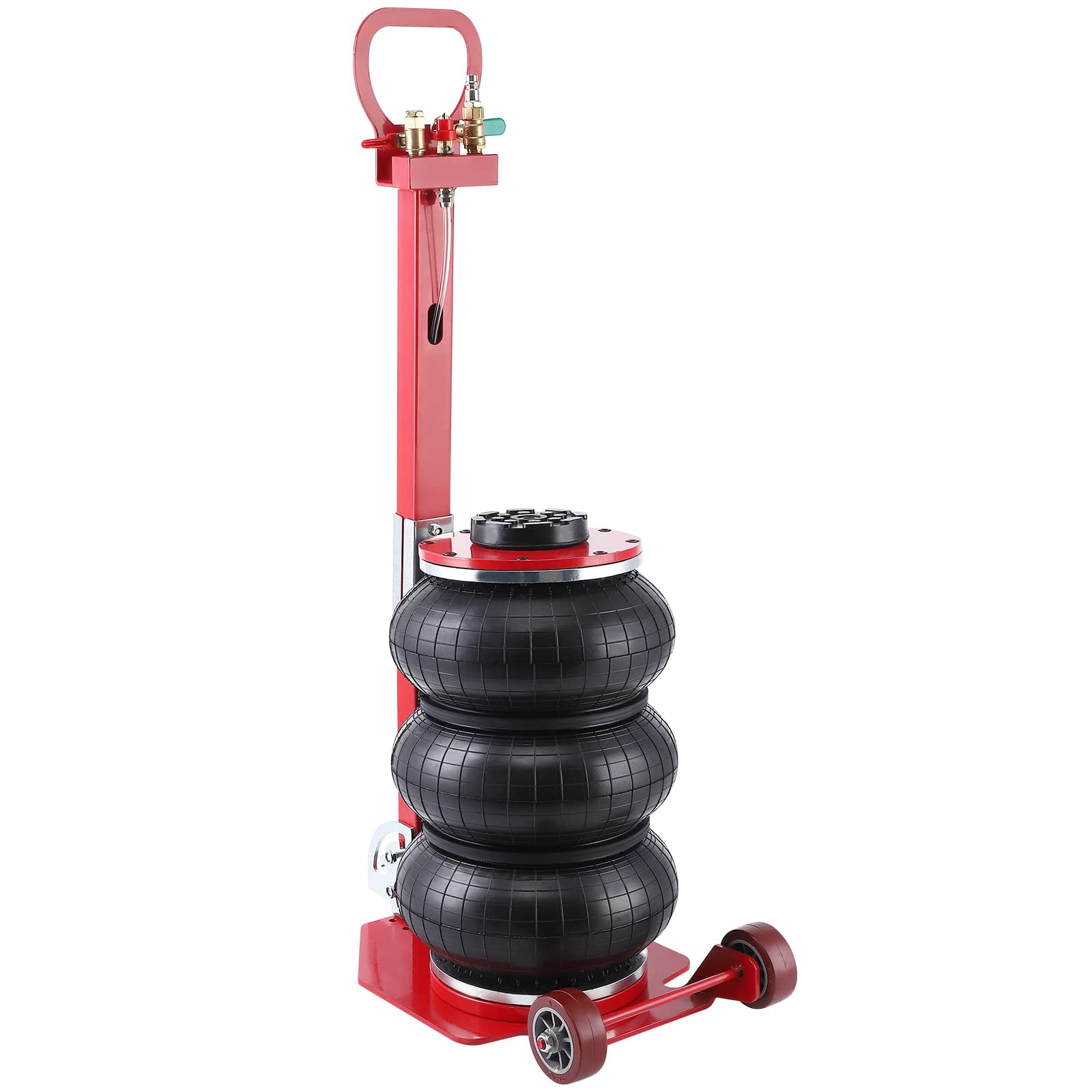 DSSTYLES 3 Ton/6600LBS Triple Bag Air Jack Fast Lifting Pneumatic Car ...