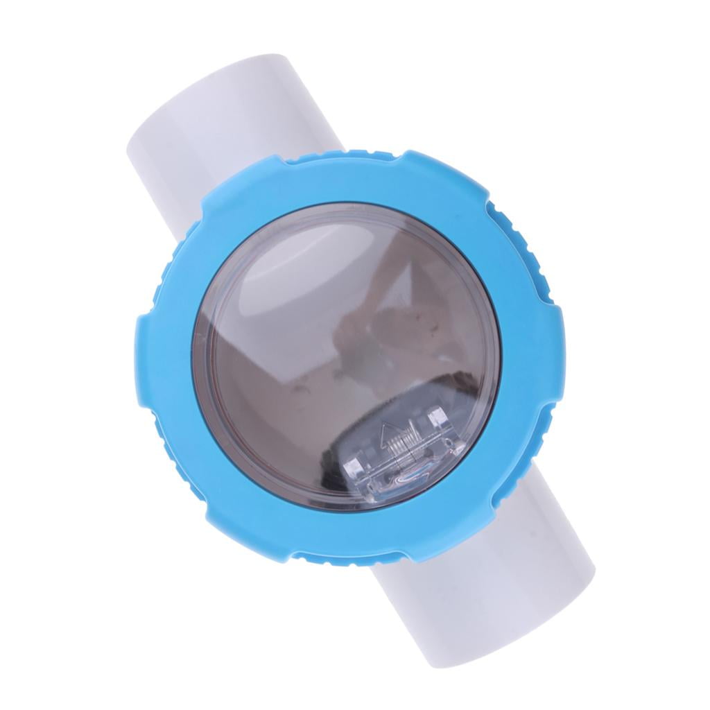 Swimming Pool ABS Pipe Fittings 63mm Swing Check - Walmart.com