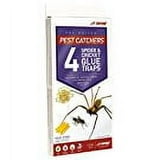 TERRO Indoor & Outdoor Spider & Insect Trap - 4 Traps for Hobo, Brown ...