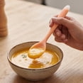 Silicone Spoon Food-Grade Heat-Resistant Non-Stick Durable Ergonomic ...