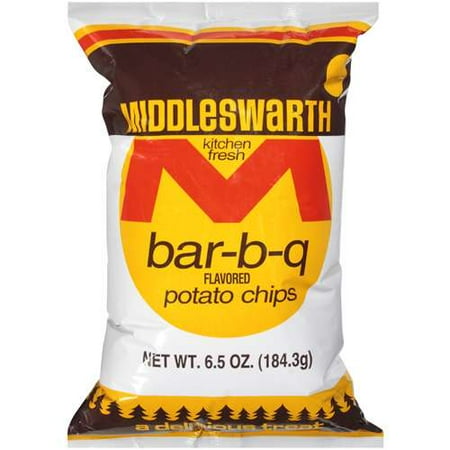 Middleswarth Bar-B-Q Potato Chips, 6.5 oz - Walmart.com
