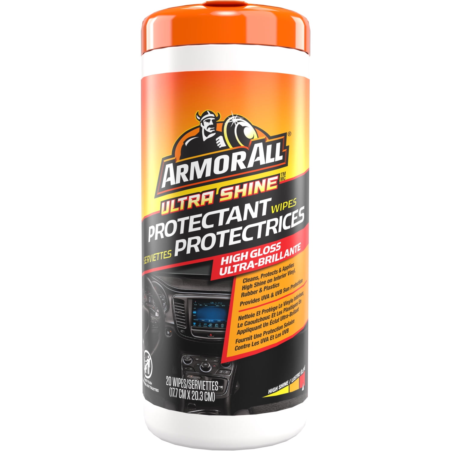 Click here for Armor All Ultra Shine Car Protectant Wipes (20 Cou... prices
