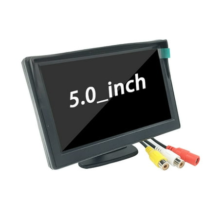 5 Inch LCD Display Monitor Camera Backup Parking Car HD Accessories ...