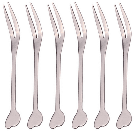Mini Cocktail Forks Appetizer ForksStainless Steel Fruit Forks Dessert ...