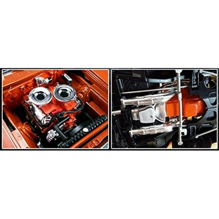 Hemi Bullet Hemi 426 Engine with Headers & Transmission Replica for 1 ...