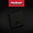 Downtown Deadbolt Lock, Matte Black Square Exterior Keyed Front Entry ...