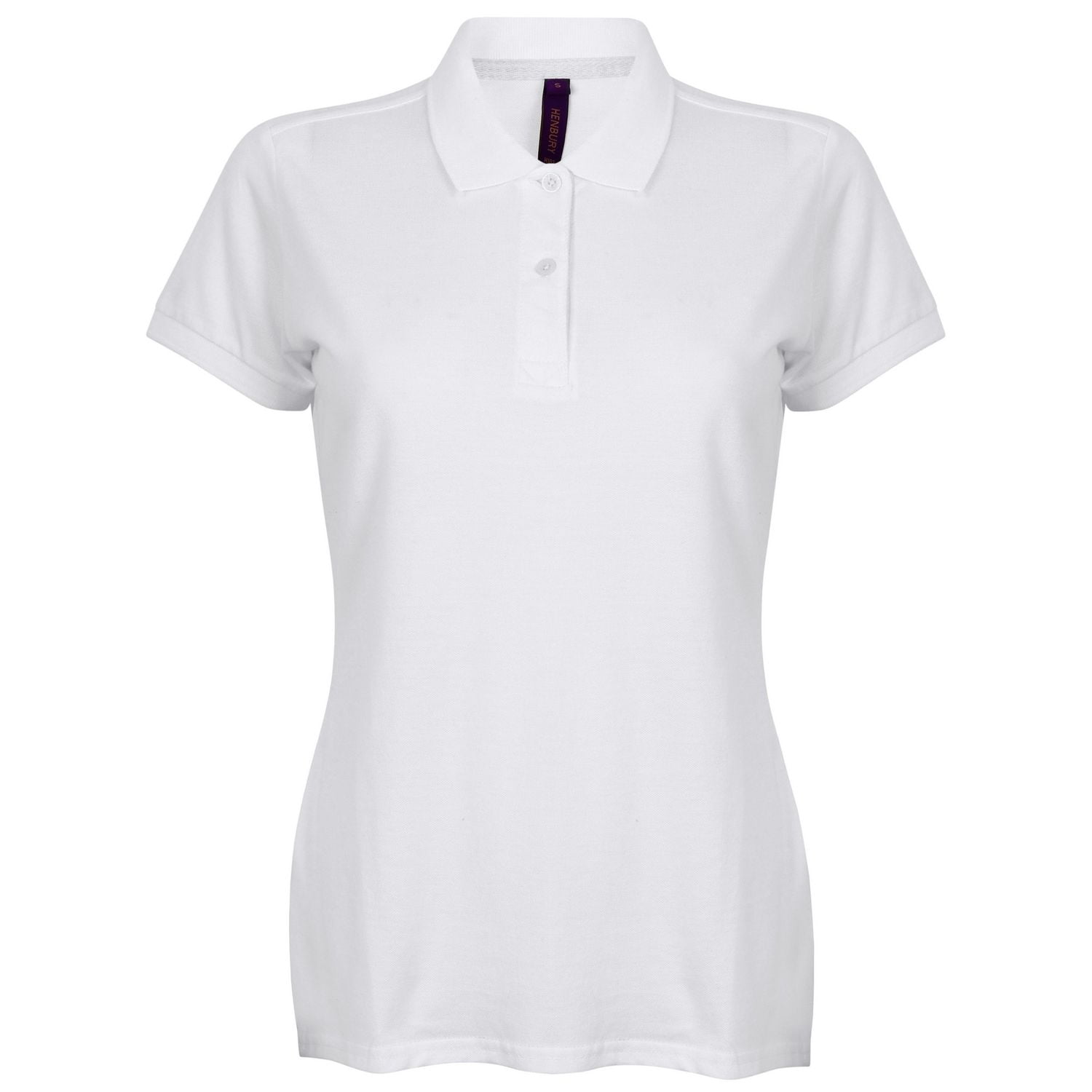 Click here for Henbury Womens Micro-Fine Short Sleeve Polo Shirt... prices