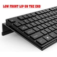 Acrylic Tilted Computer Keyboard Stand for Ergonomic Typing, Keyboard ...