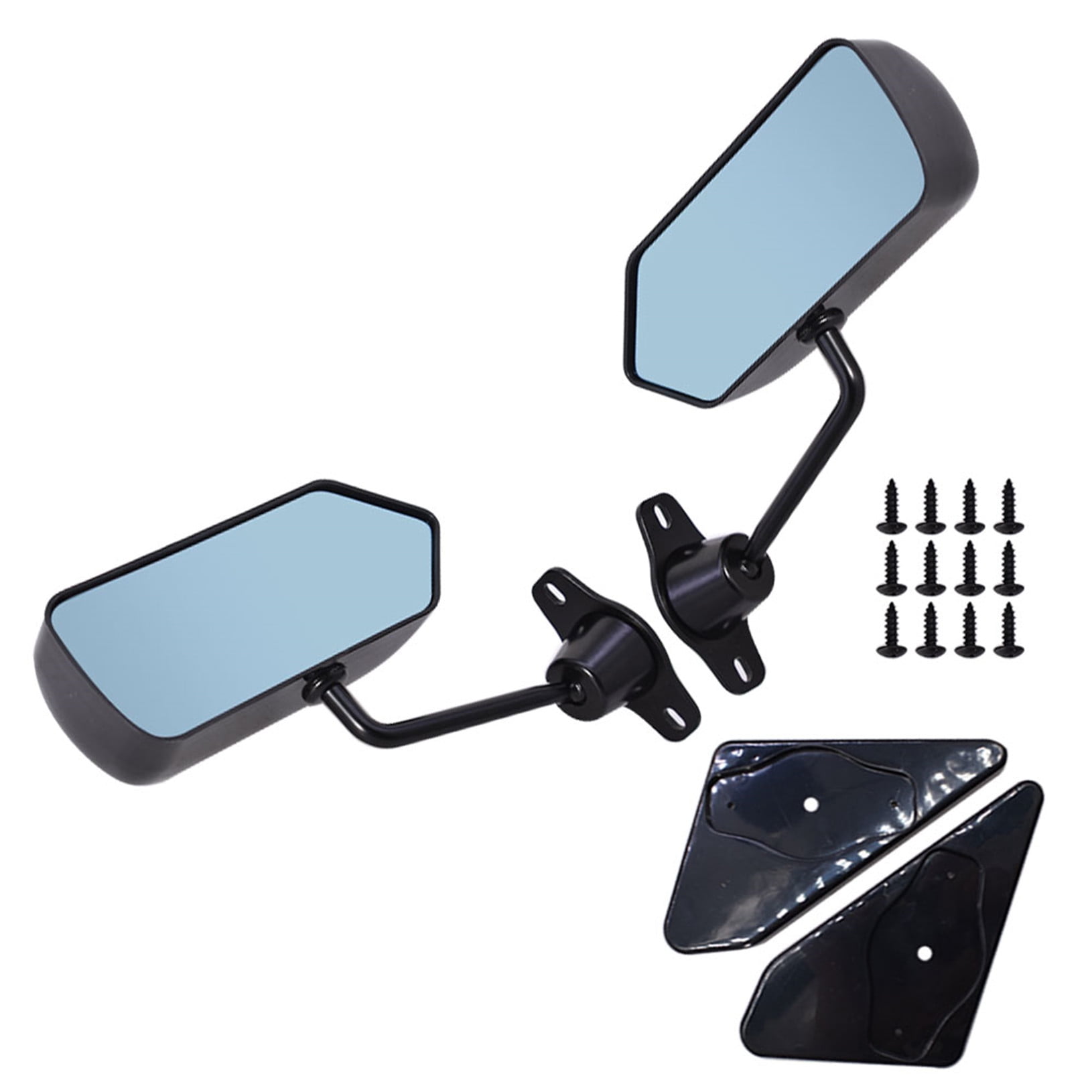 Genrics 2 X Universal F1 Style Car Racing Rearview Side Wing Mirrors ...
