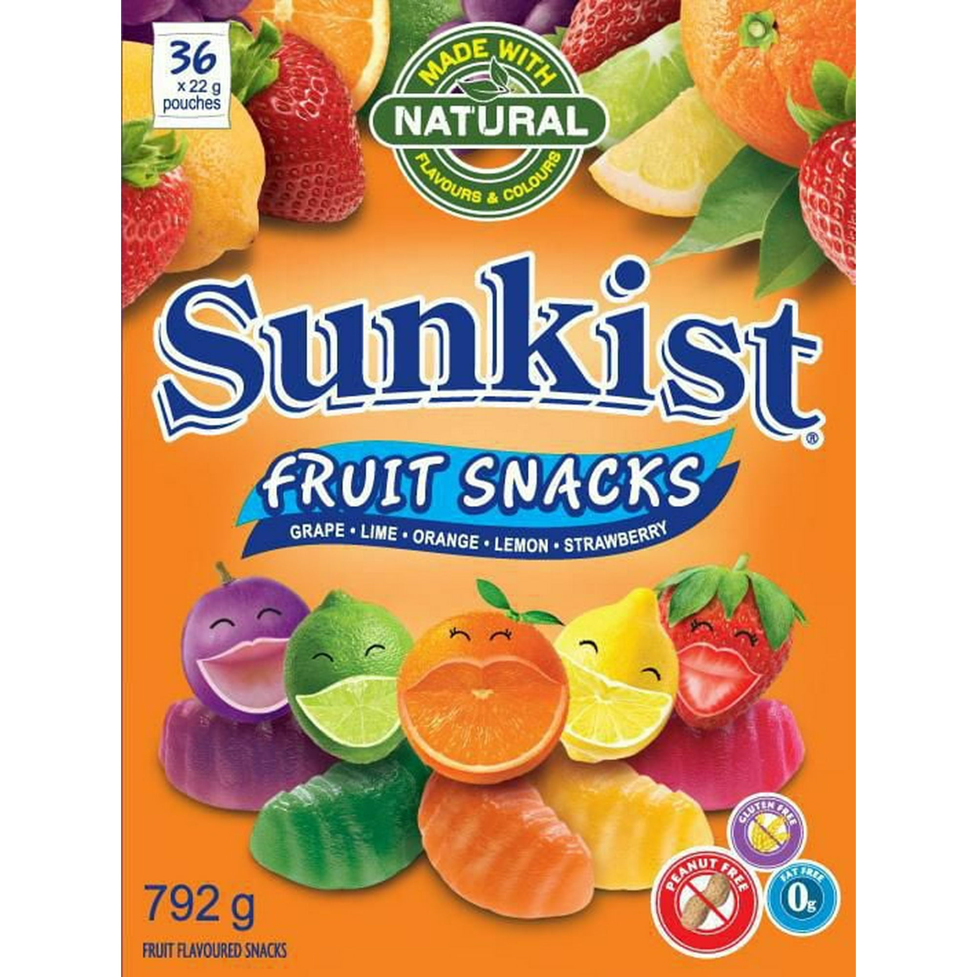 Click here for Sunkist Fruit Snacks 792 G prices