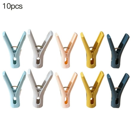 Non-slip Drying Clips Plastic Laundry Clamp Drying Hanger for Underwear ...