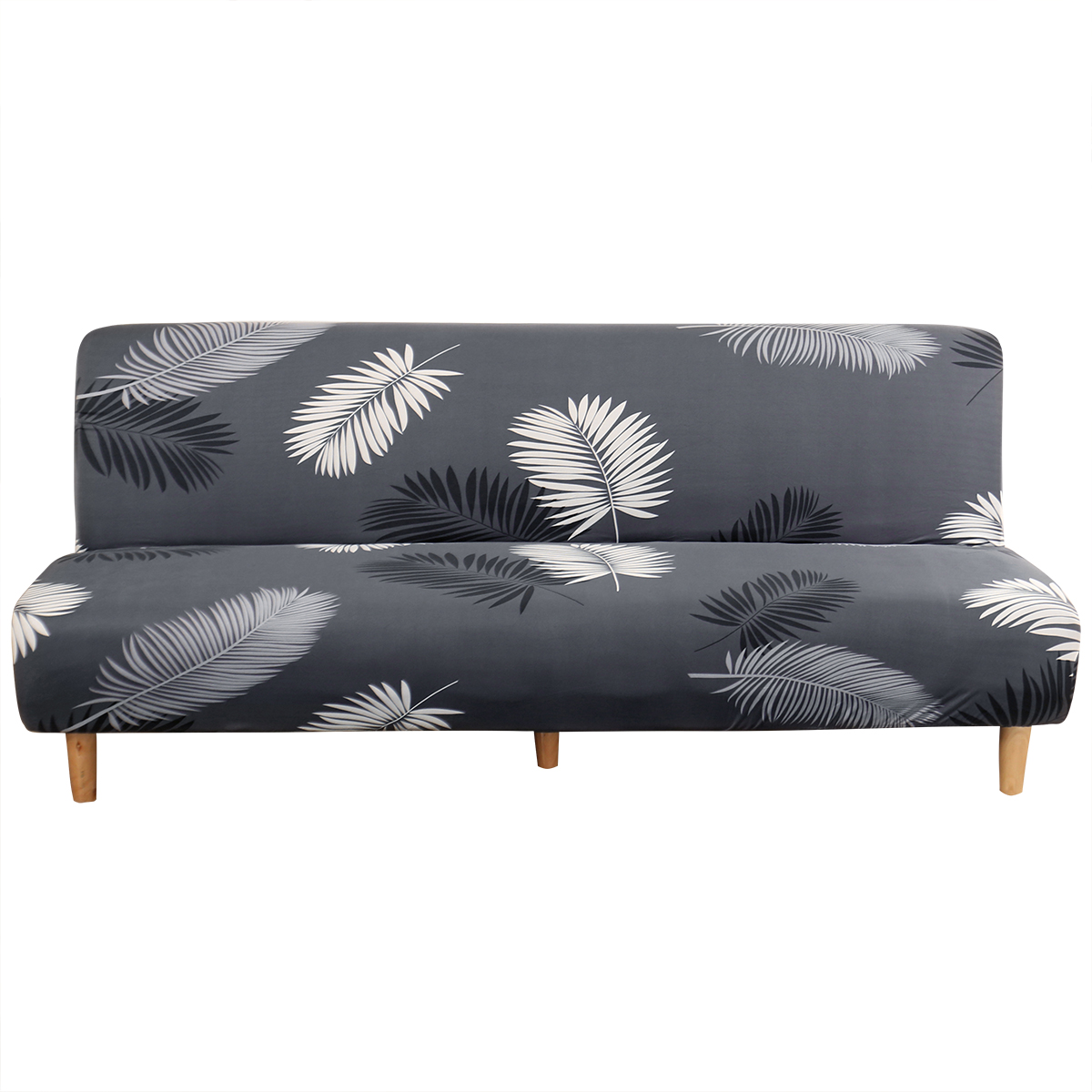 SHANNA Futon Slipcover Armless Sofa Covers Stretch Sofa Bed Slipcover ...