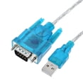 jixopn HL-340 USB To RS232 COM Port Serial PDA 9 Pin DB9 Cable Adapter ...