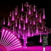 DONGPAI LED Meteor Shower Lights, 30 CM 8 Tube, Outdoor Fairy Lights ...