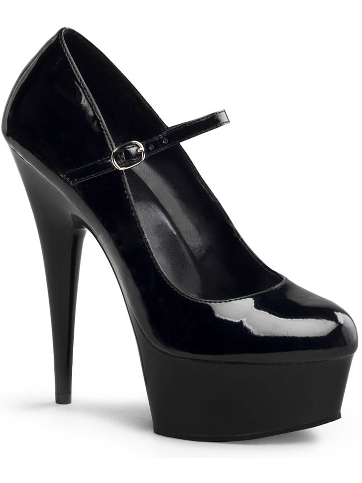 SummitFashions - 5 3/4 Inch Sexy Gothic Shoe Black High Heel Platform ... SummitFashions - 5 3/4 Inch Sexy Gothic Shoe Black High Heel Platform ...