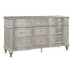 Elegant Decor Contempo 6 Drawer Contemporary Mirrored Dresser in ...