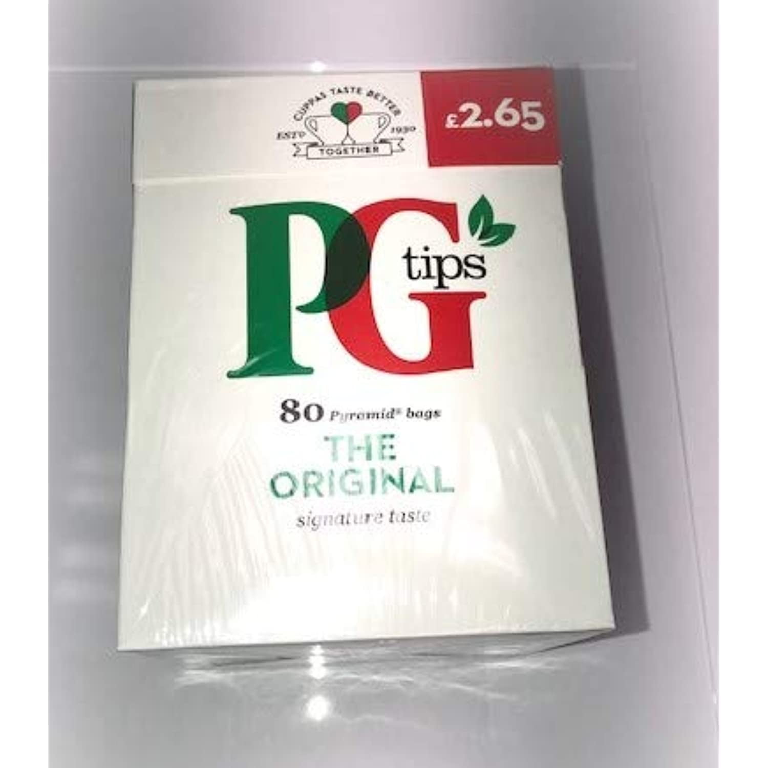 80 Pyramid Tea Bags - Pg Tips Signature Taste Nepal | Ubuy
