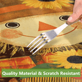 ADECORIVY Fall Pumpkin Scarecrow Sunflower Picnic Table Cover with ...